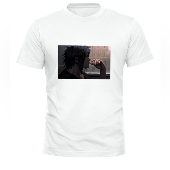 Gildan | Shirts | Sasuke Uchiha Smoking Tshirt | Poshmark